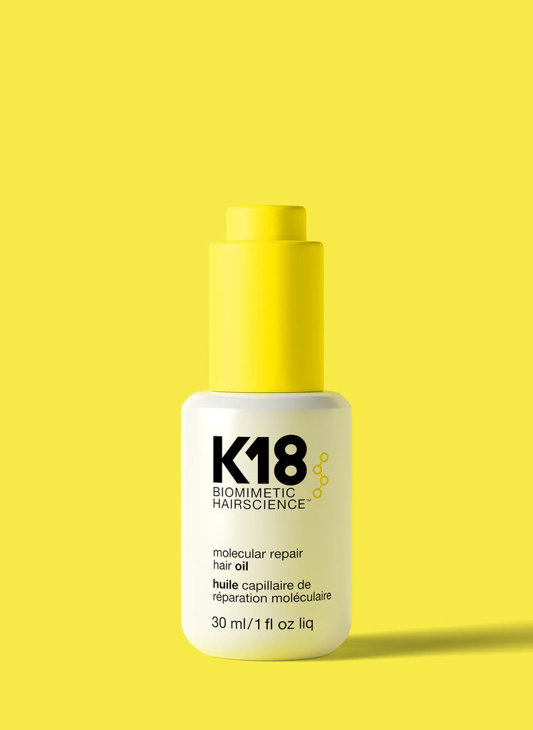 aceite capilar reparador molecular | K18 cabello profesional